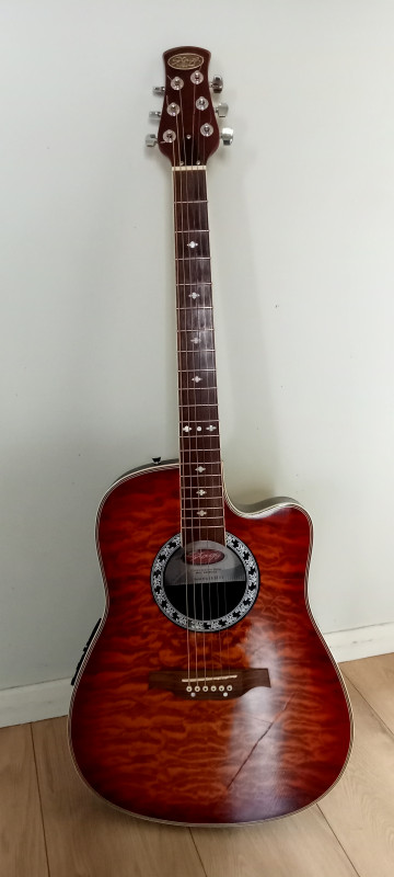 Stagg A4006CS Guitare electro-acoustique Cherryburst | ZicPlace